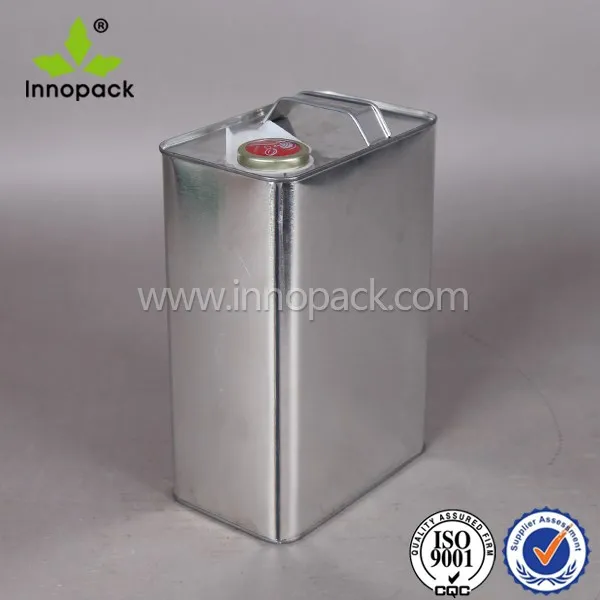 1 Liter Empty Square/rectangular Paint Tin Can Manufacturer - Buy ...