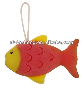 2017 New Fish Shaped Bath Sponge - Buy Bath Sponge,Fish Shape Sponge ...