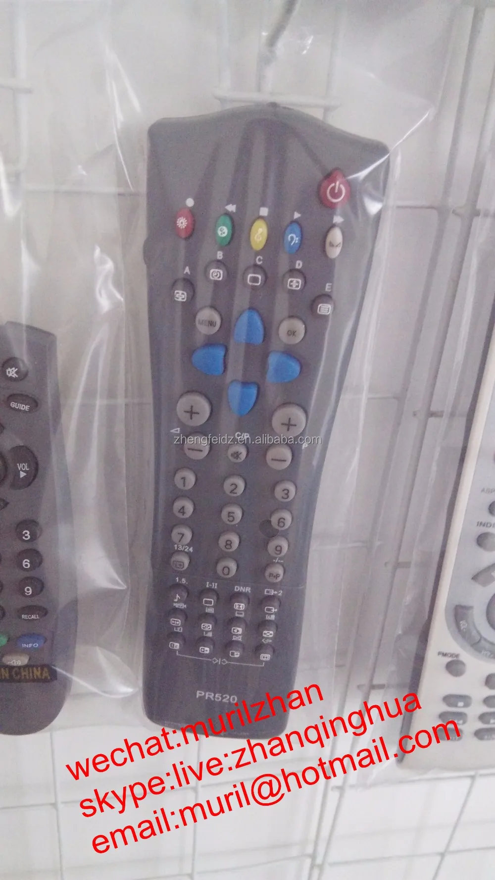 Black 45 Buttons Remote Control For Yes Fta Free To Air Digital ...