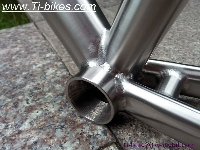 Super Light Titanium Single Speed Bicycle Frame Track, Cheap Titanium ...