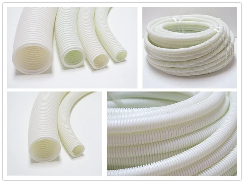 Cheap Medium Duty Grey Flexible Conduit Pvc Corrugated Pipe - Buy ...