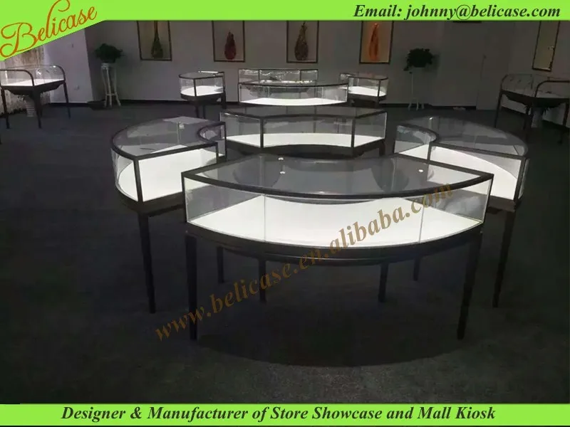 Museum Equipment Metal Museum Display Cases Retail Museum Showcase With ...