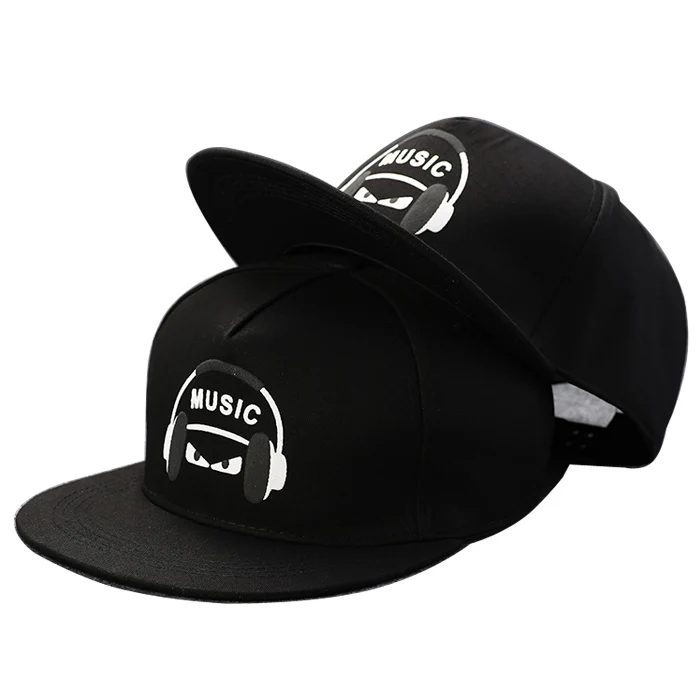 Custom Woven Label Under Brim Print Snapback Caps Digital Print ...