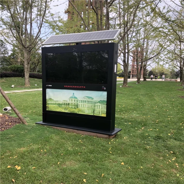 Solar Digital Signage - Hologram and Solar Powered Signage