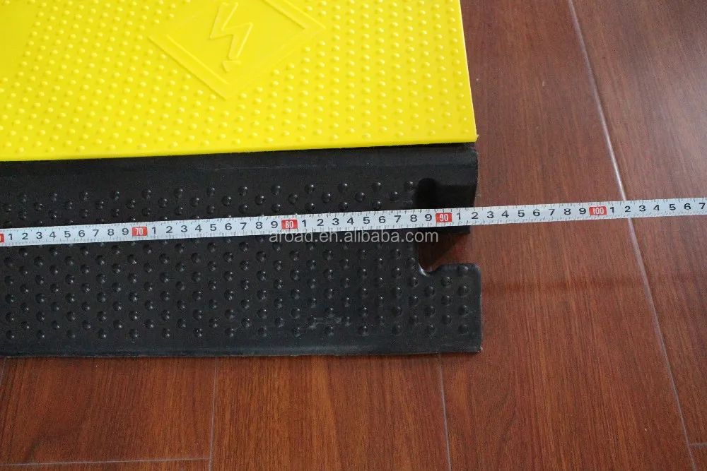 Scientific Designed 3 Channel Flexible Rubber Cable Protector/rubber ...