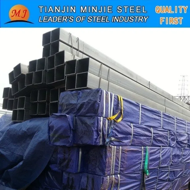 Ms Erw Hollow Section Square Rectangle Round Pipe Hollow Iron Pipe ...