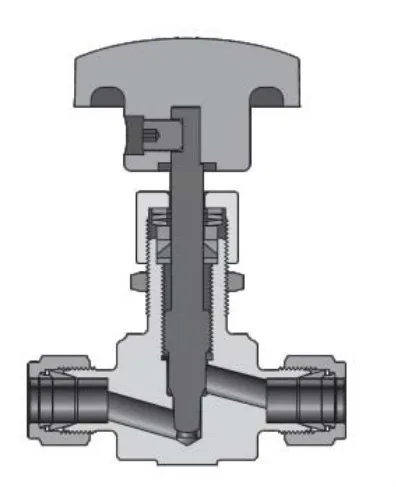Live-load Packing System 5000psi Needle Valve Swagelok Needle Valve ...