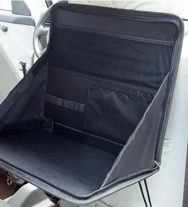Car Work Organizer - Back Seat Laptop Holder & Tray Bag