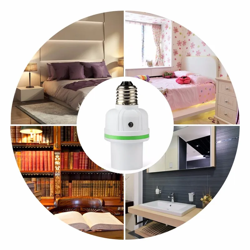 Smart Home Night Light With Base Socket Sensor Lamp Holder - Buy Sensor ...