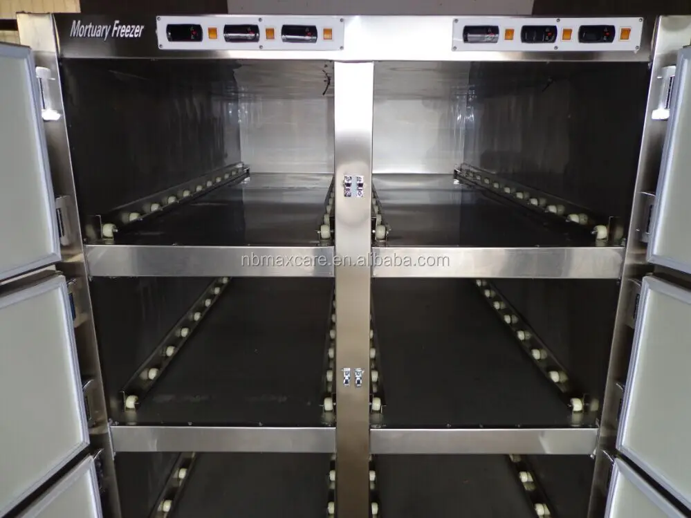 Six Bodies Cold Cadaver Cabinet Mortuary Refrigerator Morgue ...