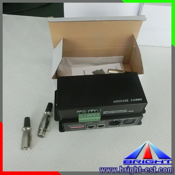 Ce Rohs Approved Dmx 512 Rgb Led Controller,Dc 12v-24v Dimmer ...