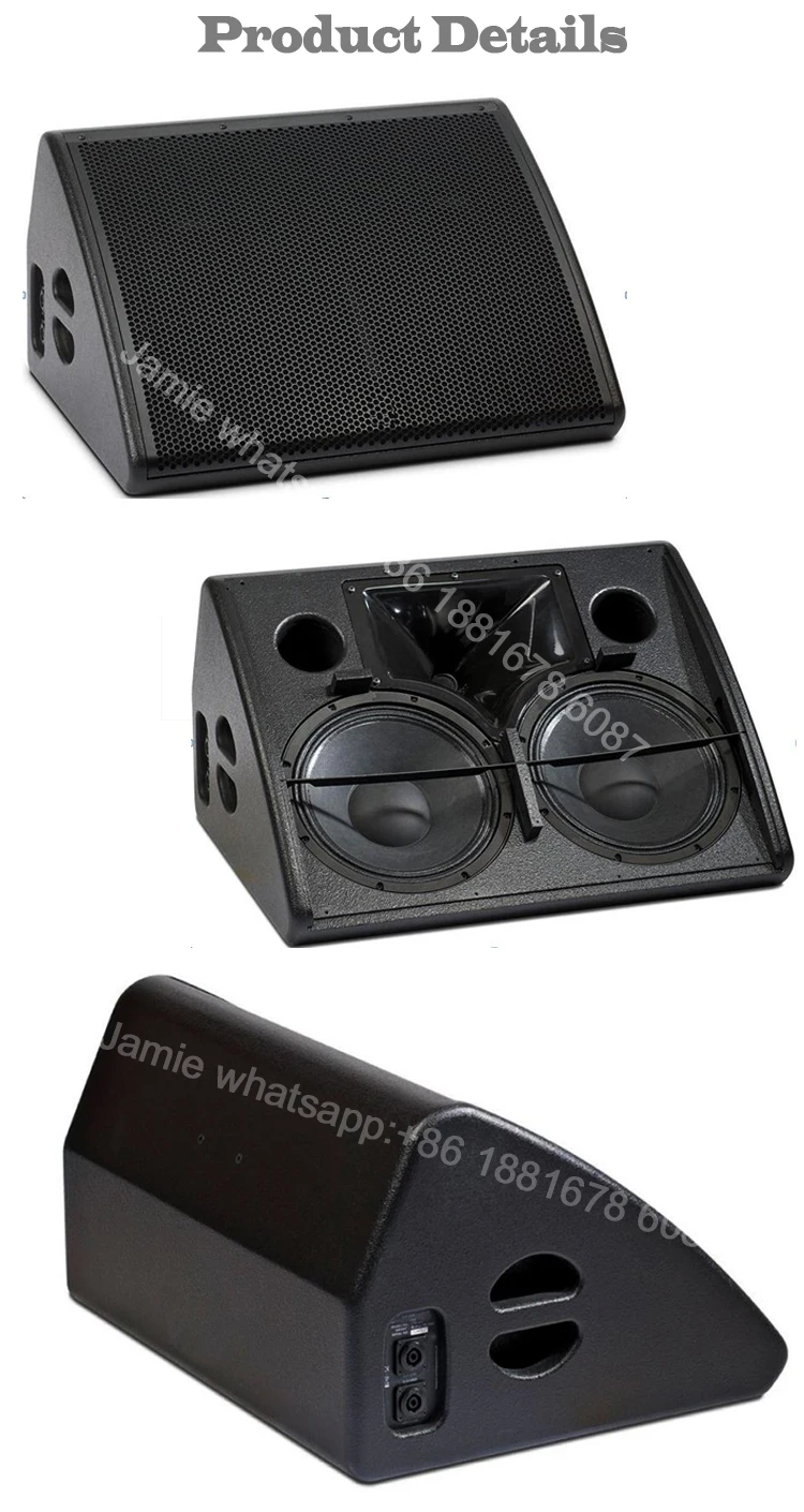 Dual 12 Inch Speaker Professional Audio System Powerful Studio Monitor ...