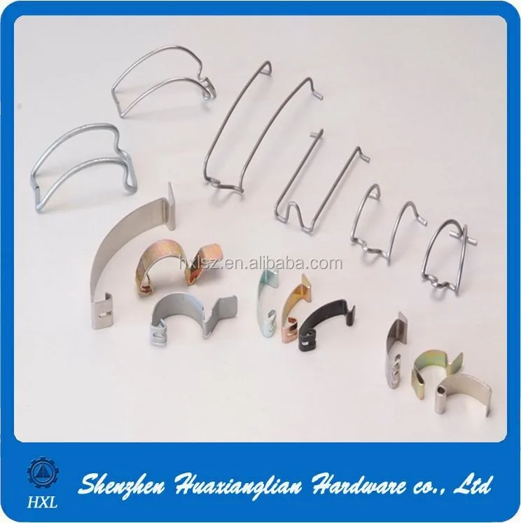 Customize Different Types Of Spring Metal Clips Fasteners - Buy Spring ...