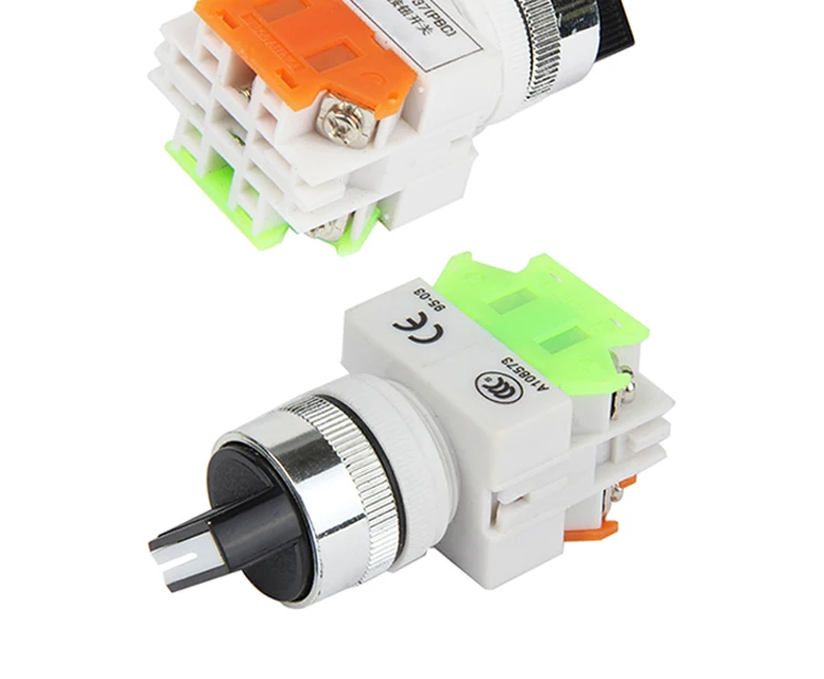 2 Position Rotary Selector Push Button Switch Lay37-11(pbc) - Buy ...