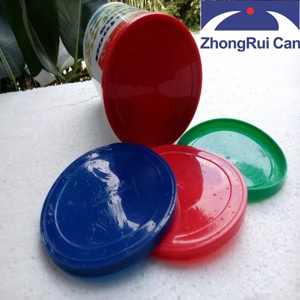 Hot Sale Paper Can 73mm 83mm 99mm PE Plastic Lid for Canned Food