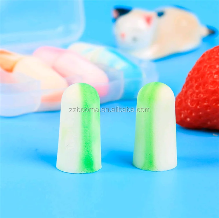 Soundproof Ear Plugs Bulk Bell Shape Soft Foam Earplugs for Good Sleep ...