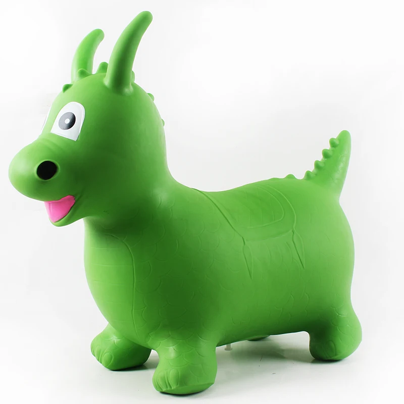 High Quality PVC Dragon Inflatable Jumping Toy Animals for Kids