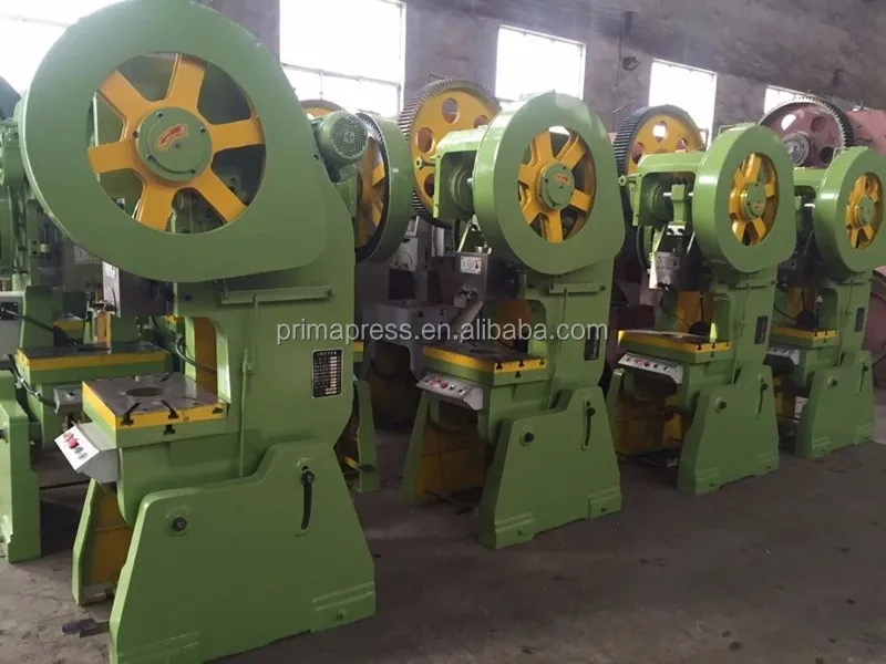 Small Plate Hole Punching Machine / Sheet Metal Stamping Oil Press ...