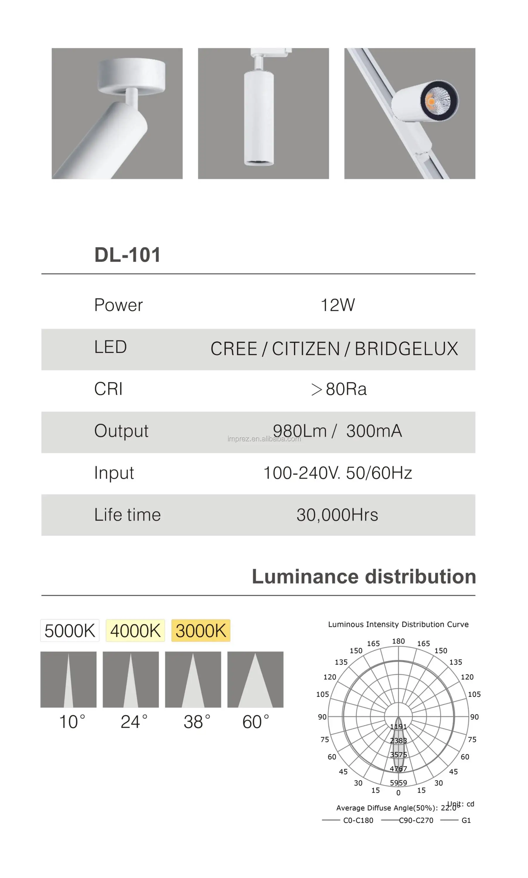 Aluminium Led Track Light Rail Lighting Track System Art Gallery ...