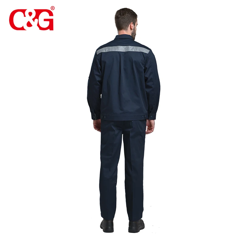 C&G Industrial Workwear - Dark Blue, Flame Retardant