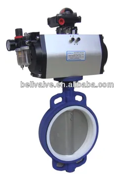Butterfly Auto Control Valve With Electro Pneumatic Positioner - Buy ...