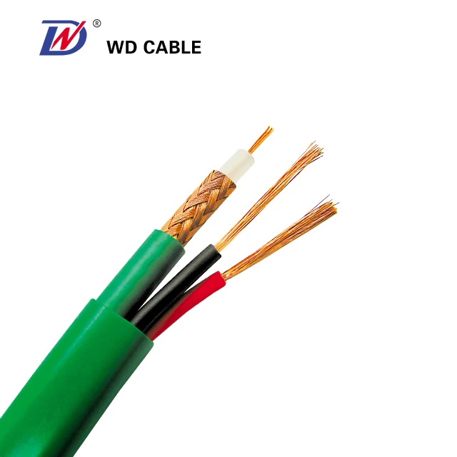 RG59+2C CCTV Coaxial Cable with Flexible Power Cable