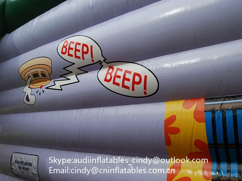 Inflatable Fire Safety Smoke House - Emergency Training Castle