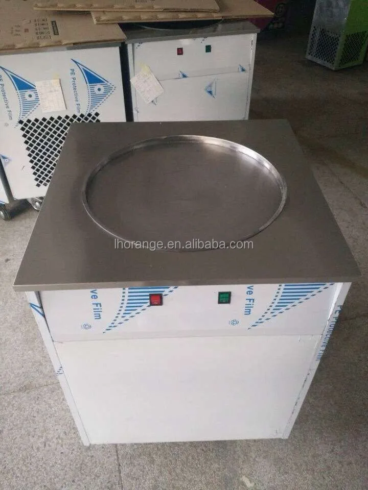 Ice Cream Cold Plate For Ice Cream Roll Making - Buy Ice Cream Cone ...