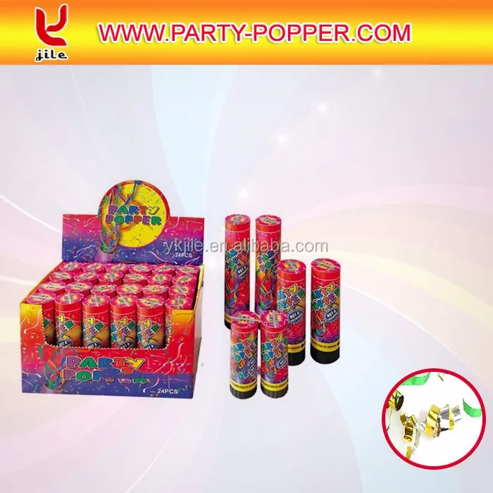 Spring Loaded Table Party Poppers Confetti Cannon Shooter - Buy High ...