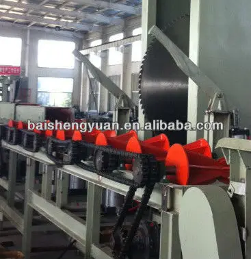 Log Step Feeder And Cross Cutting Saw - Buy Log Cutting Saw,Log Feeder ...