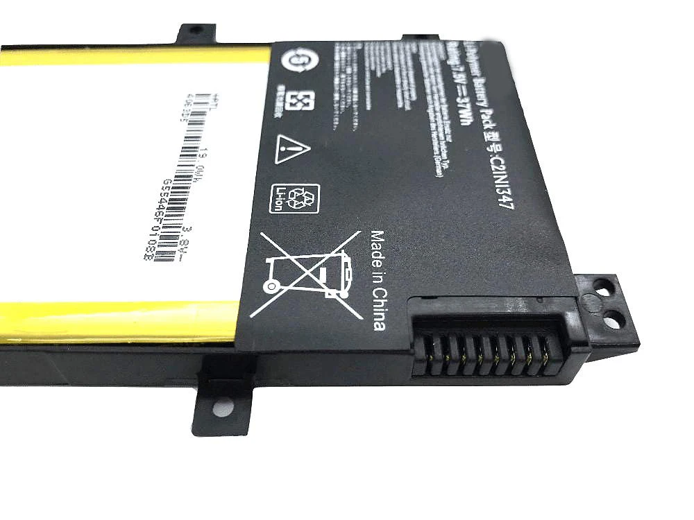 Asus X554L/X555 Laptop Internal Battery 7.5V 4930Mah 37Wh C21N1347 ...