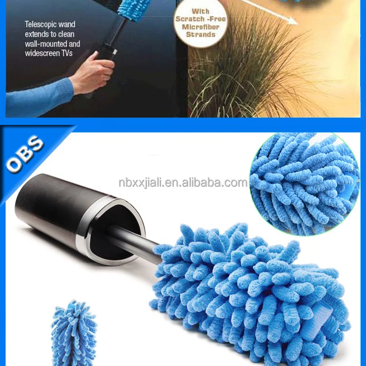 Perfect Solutions Telescopic Microfiber Cleaning Wand Tv Screen Duster ...