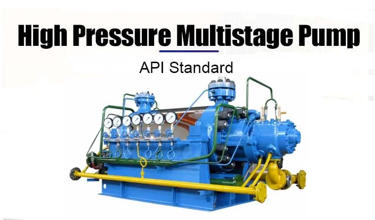 Api610 Bb4 High Pressure Multi-stage Centrifugal Horizontal Electric ...