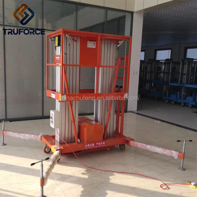 150kg Portable Electric Work Platform Vertical One Man Lift - Buy One ...