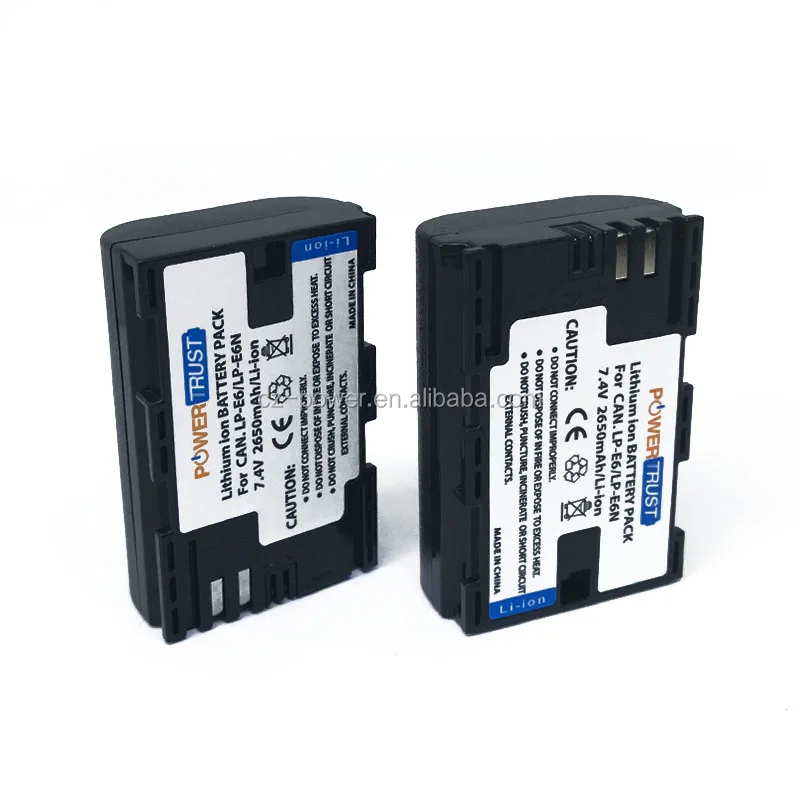 Lp-e6 Lp E6 Lp-e6n Lpe6n Batería Para Canon 70d 5d Mark Ii 80d 7d Mark ...