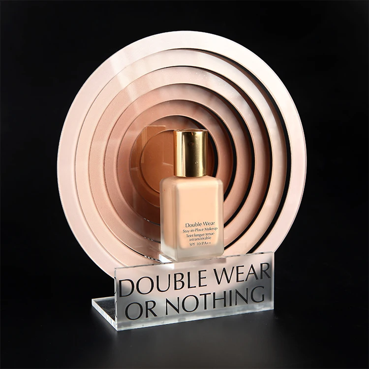 Acrylic Custom Display Stand Cosmetic Liquid Foundation High-end ...