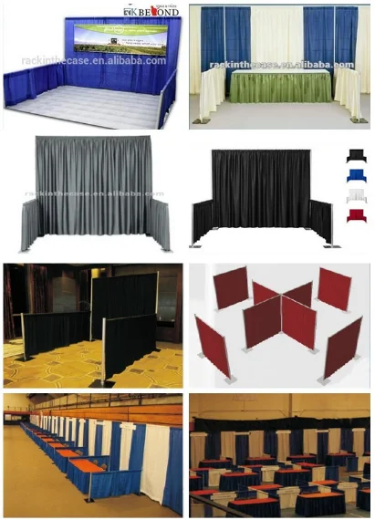 Wholesale Portable Stage Double Rod Backdrops For Sale - Buy Double Rod ...