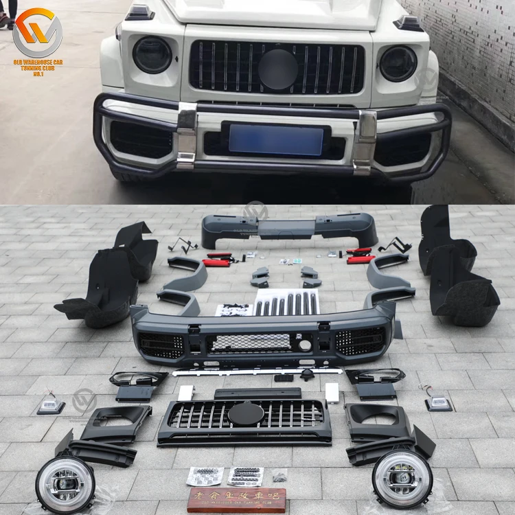 For Mb G Class W463 Upgrade W464 W463a Pp Body Kit Car Bumper - Buy ...