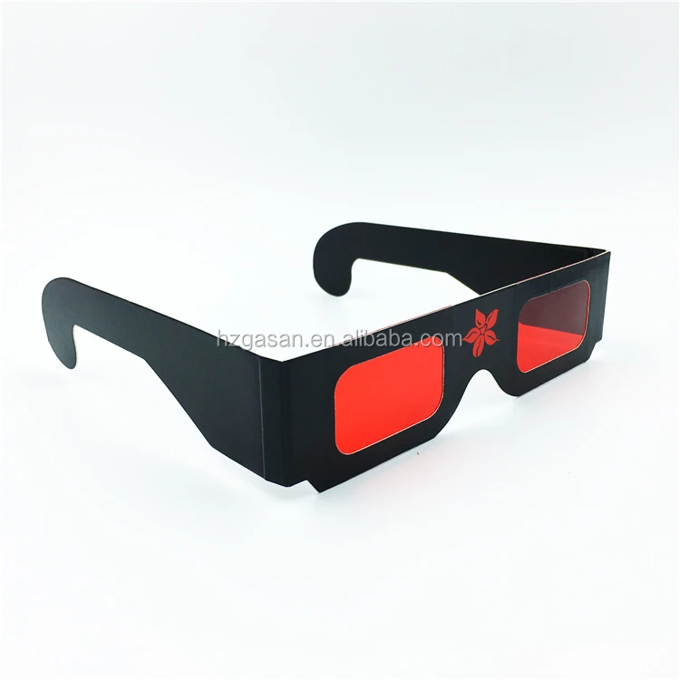 Eco-friendly Custom Print Paper Red Decoder 3d Glasses - Buy Decoder ...