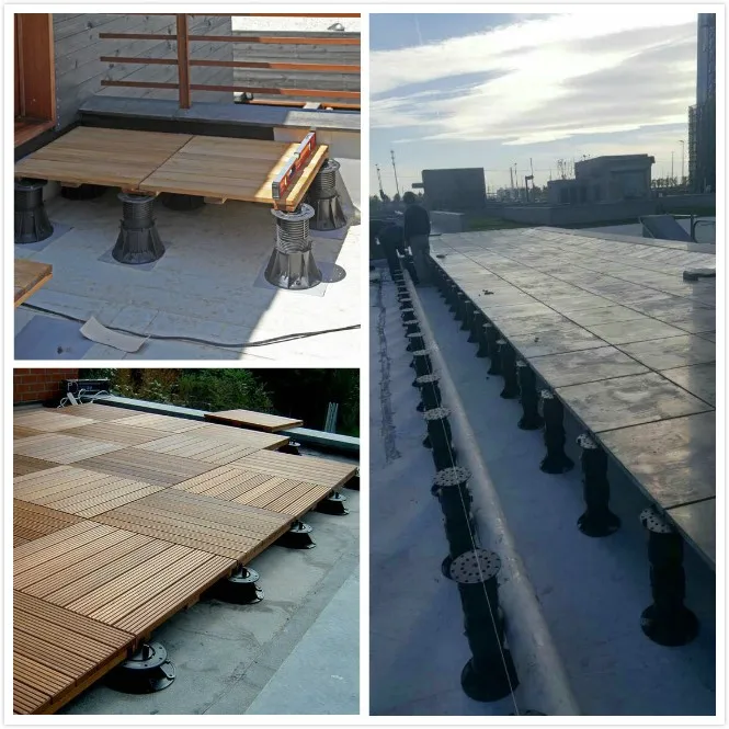 Pedestal Paver System - Durable and Adjustable Flooring