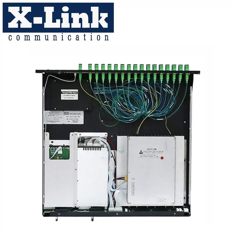 16 Ports Multiport Optical Amplifier EYDFA for FTTH WDM