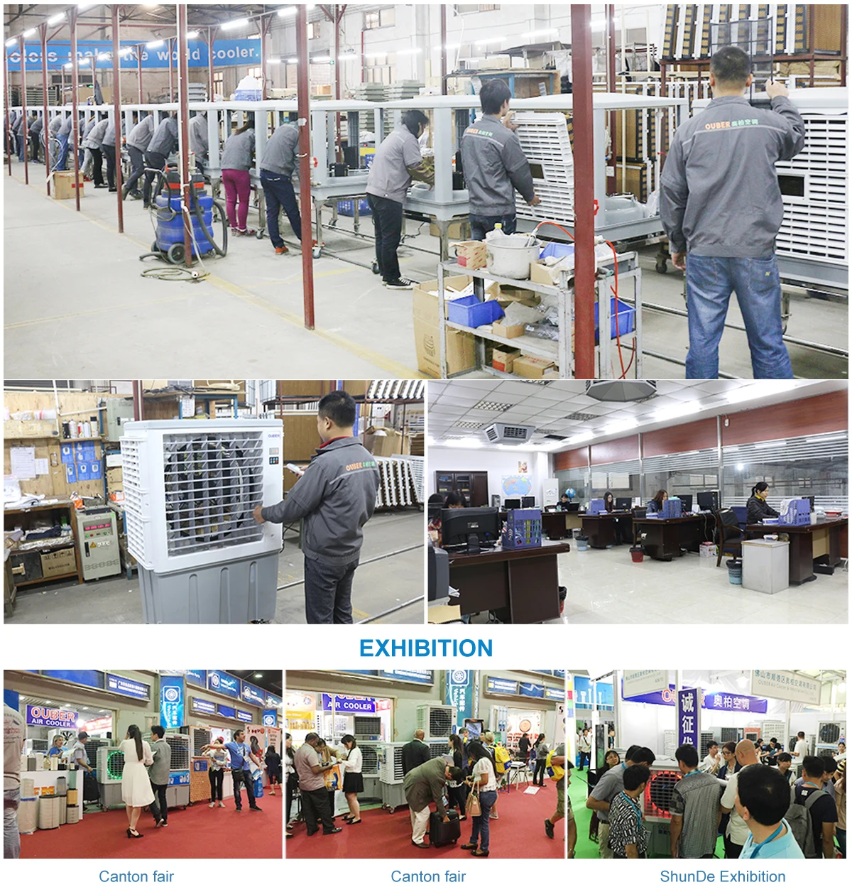 Foshan Shunde Ouber Air Cooler & Ventilation Co., Ltd. - Evaporative ...
