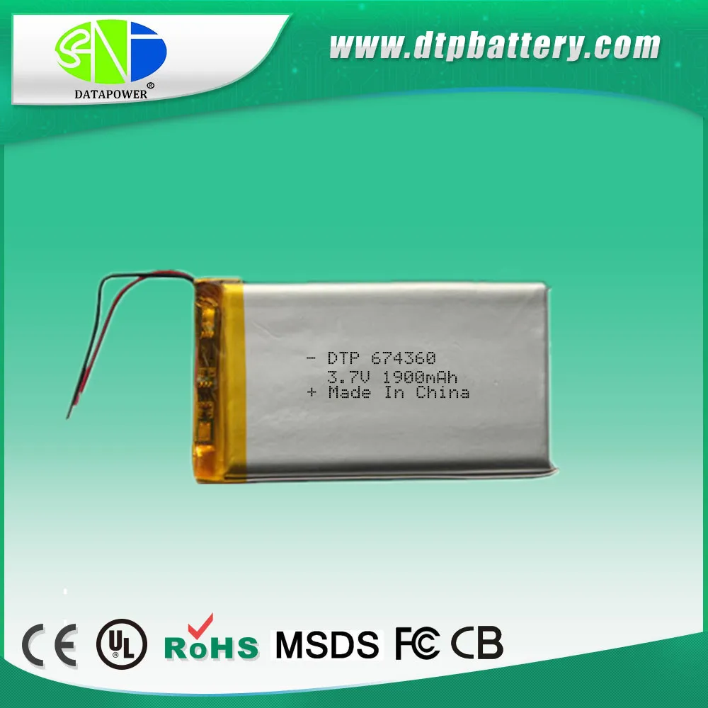 5v Li Polymer Battery For Power Bank - Buy Battery For Power Bank,5v Li ...