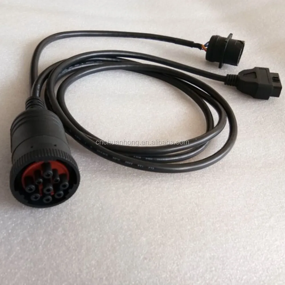 16 Pin To 6 Pin J1708 Cable Adapter For Auto Diagnostic Ds150e Obd2 ...