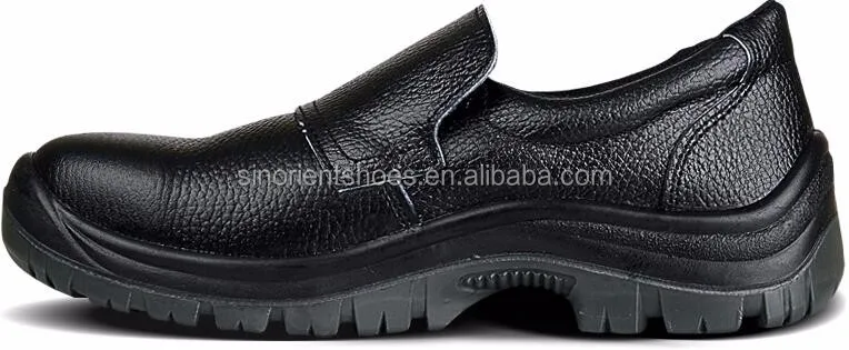 No Lace Men's Work Safety Boots Waterproof Non-slip Lightweight Slip On ...