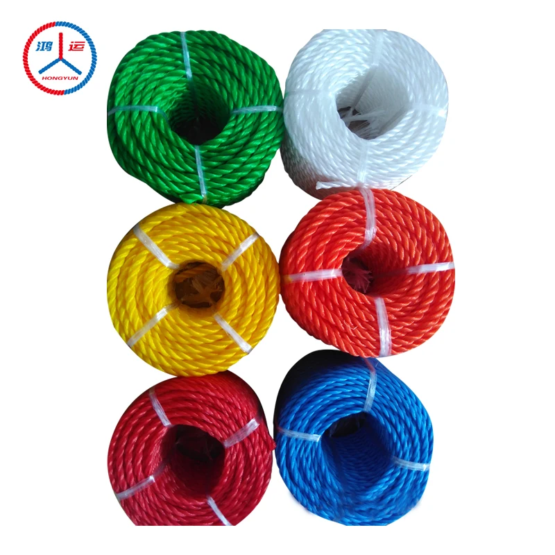 3 Strands Twisted Pe Pp Nylon Rope - Buy 3 Strands Twisted Nylon Rope,3 ...