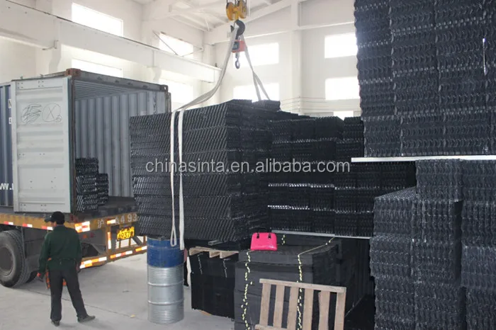 PVC Cooling Tower Filler - Cross Fluted Film Fill Media, Made in China ...