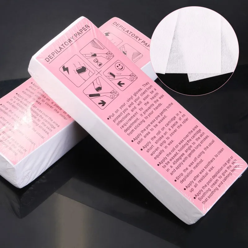 Wax Strip Hair Removal Depilatory Paper - Buy Colored Wax Paper,Nail ...
