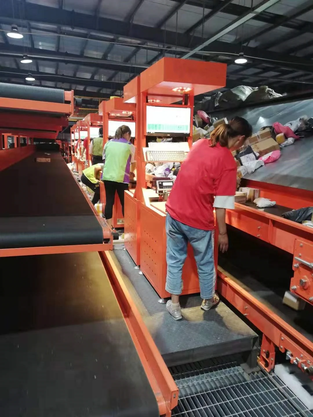 Small Parcel Weighing Scanning Equipment Logistics Static Reading ...