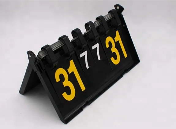 ABS Plastic Flipper Scoreboard - Perfect for Outdoor Sports